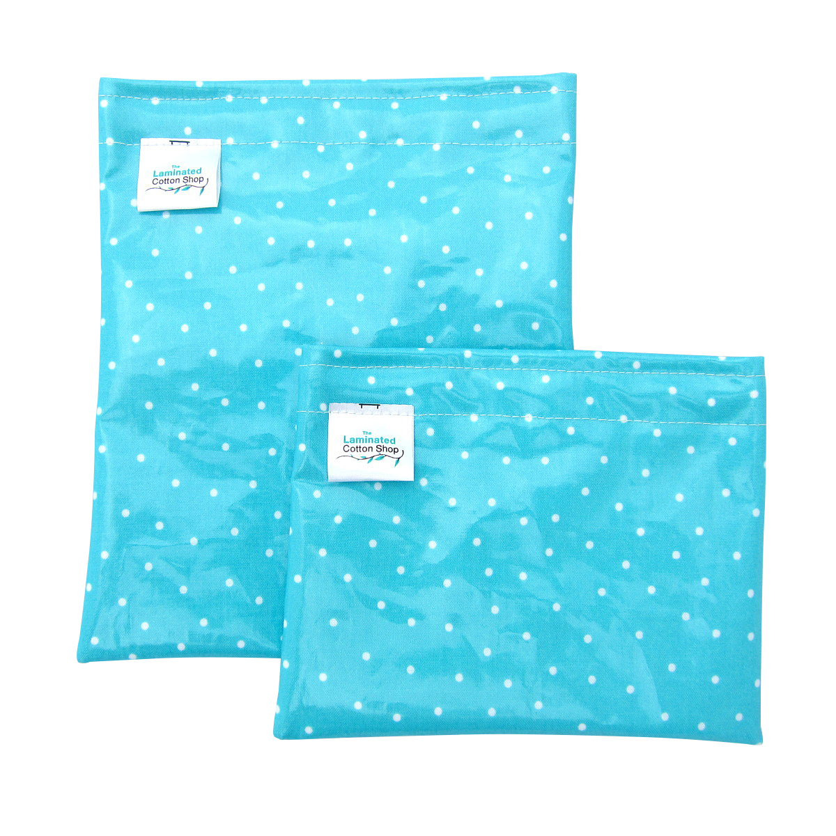 Snack Bag Basics Set - Laminated Cotton Shop food safe bags