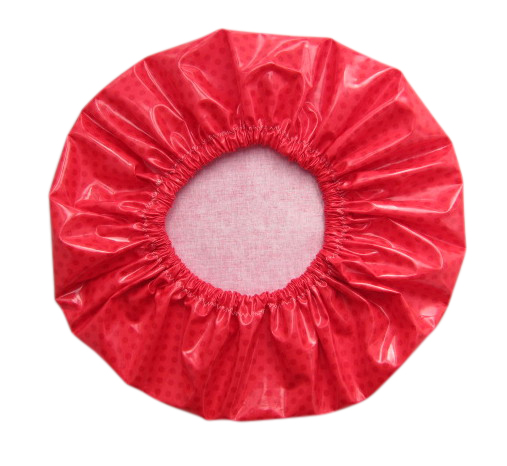 Dred Shower Cap Flame Red - Laminated Cotton Shop