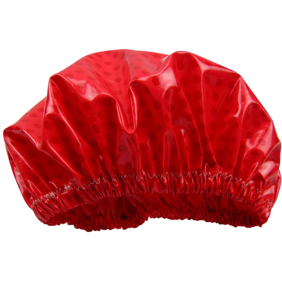 Dred Shower Cap Flame Red - Laminated Cotton Shop