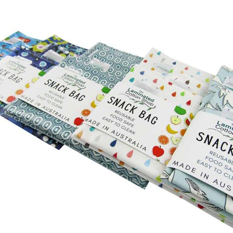 Reusable Snack Bags - Laminated Cotton Shop