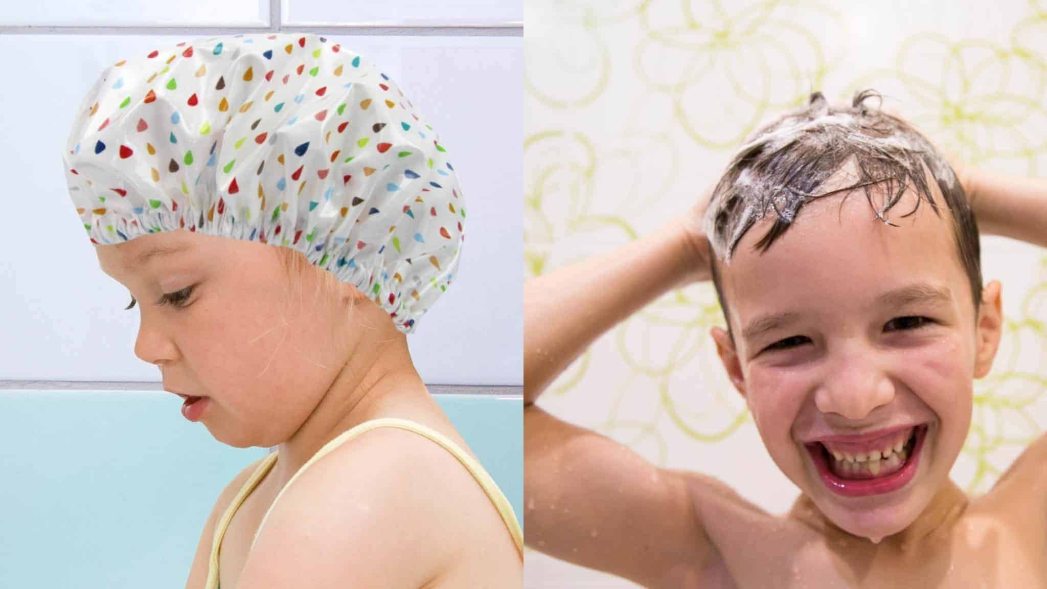 3 reasons why a good kids shower cap is super useful - Laminated Cotton ...